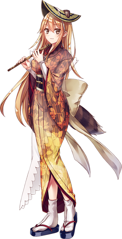 The Big ImageBoard (TBIB) - blonde hair flute full body hat holding ...