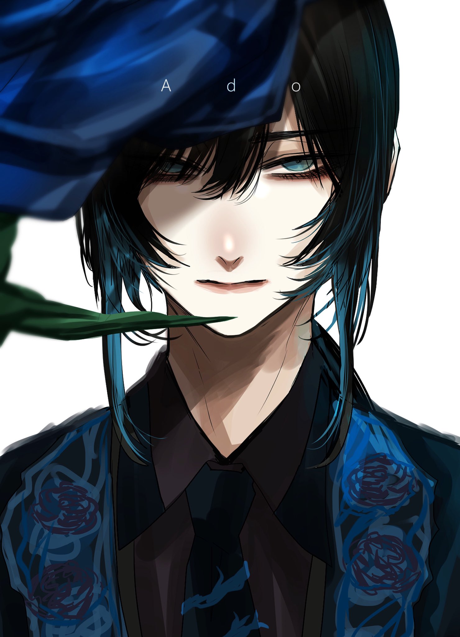 The Big ImageBoard (TBIB) - 1girl ado (utaite) alternate hair length alternate hairstyle black ...