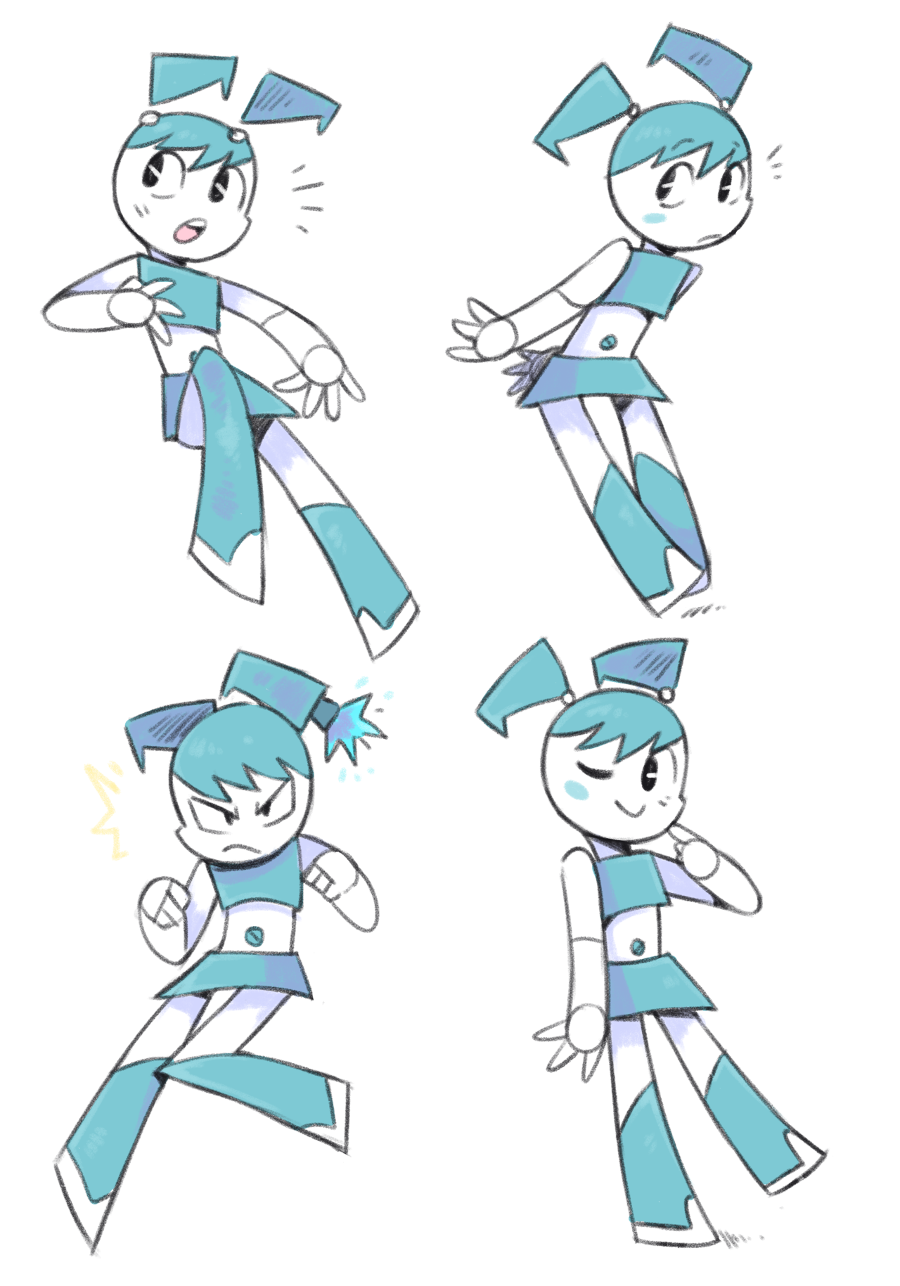 The Big ImageBoard (TBIB) - 2019 4 fingers black eyes blue body blue boots blue bottomwear blue ...