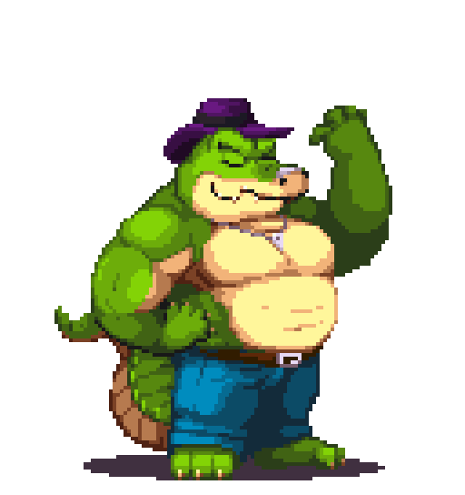 The Big ImageBoard (TBIB) - 2024 alligator alligatorid animated anthro belly big belly ...