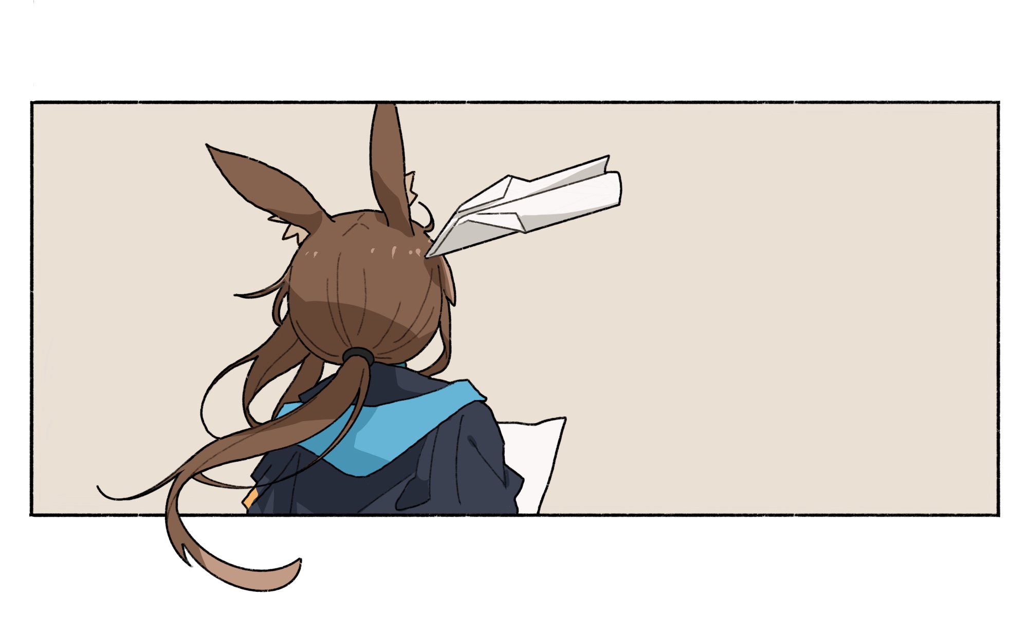 The Big ImageBoard (TBIB) - 1girl amiya (arknights) animal ear fluff animal ears arknights blue ...