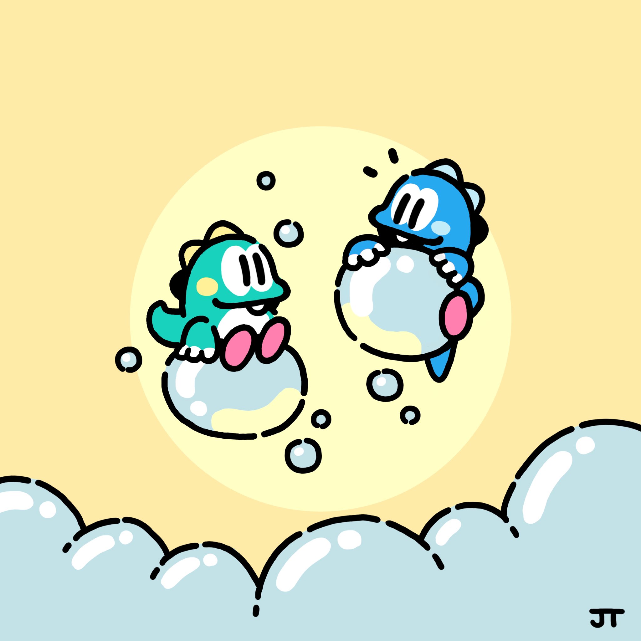 The Big ImageBoard (TBIB) - bob (bubble bobble) bub (bubble bobble ...