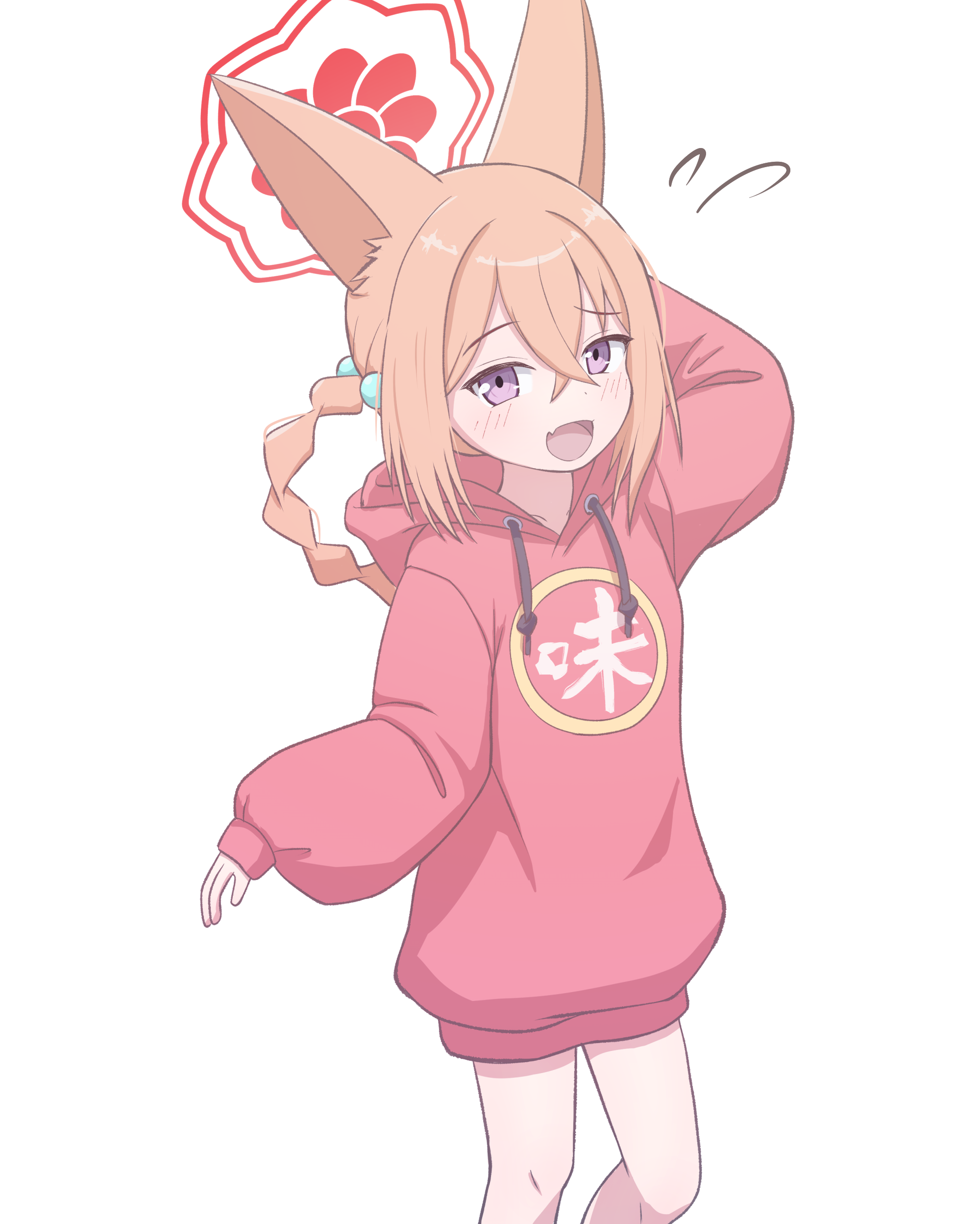 The Big ImageBoard (TBIB) - 1girl :d absurdres alternate costume animal ears arm behind head ...