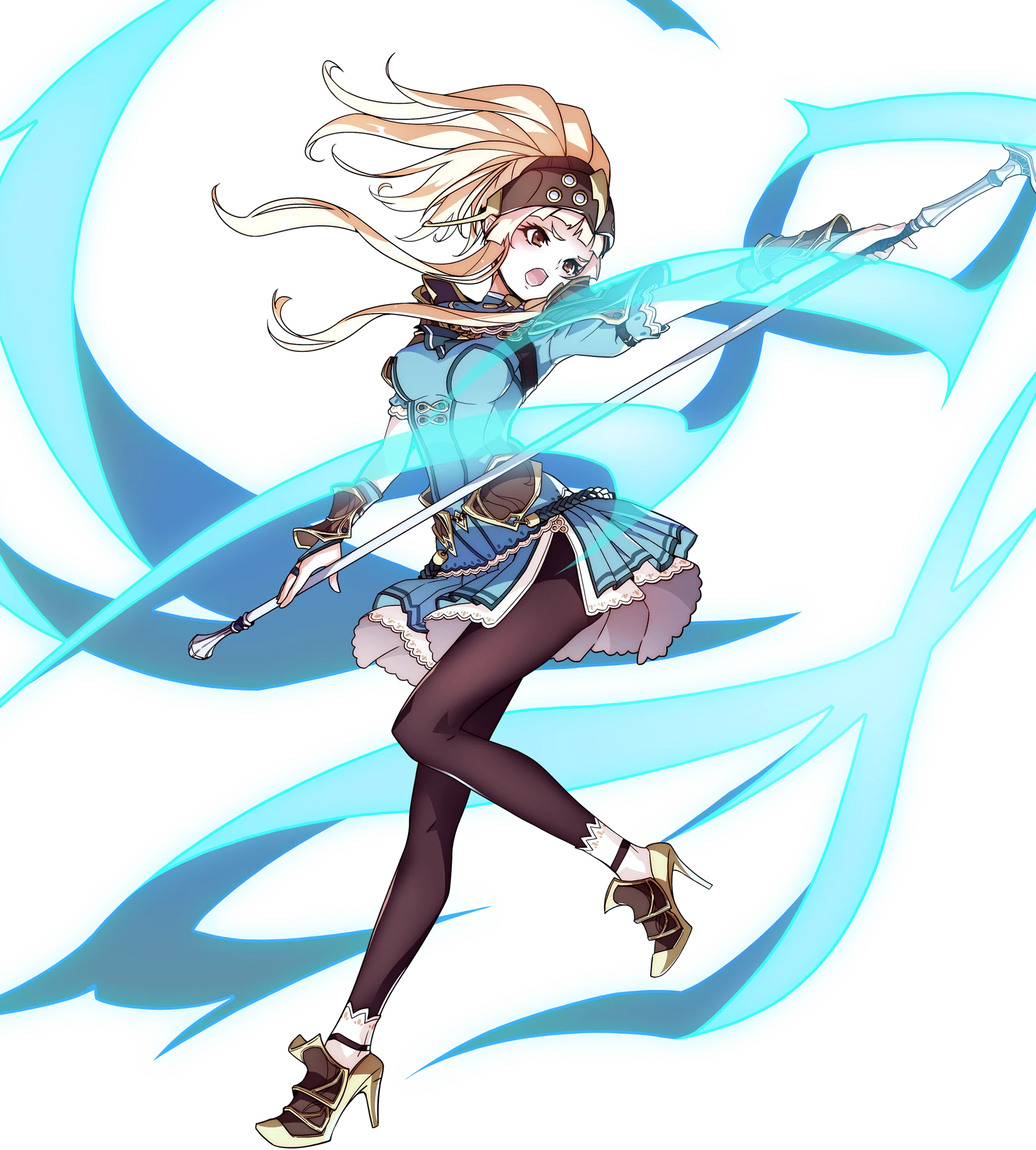 The Big ImageBoard (TBIB) - 1girl arm guards armor blonde hair breasts ...