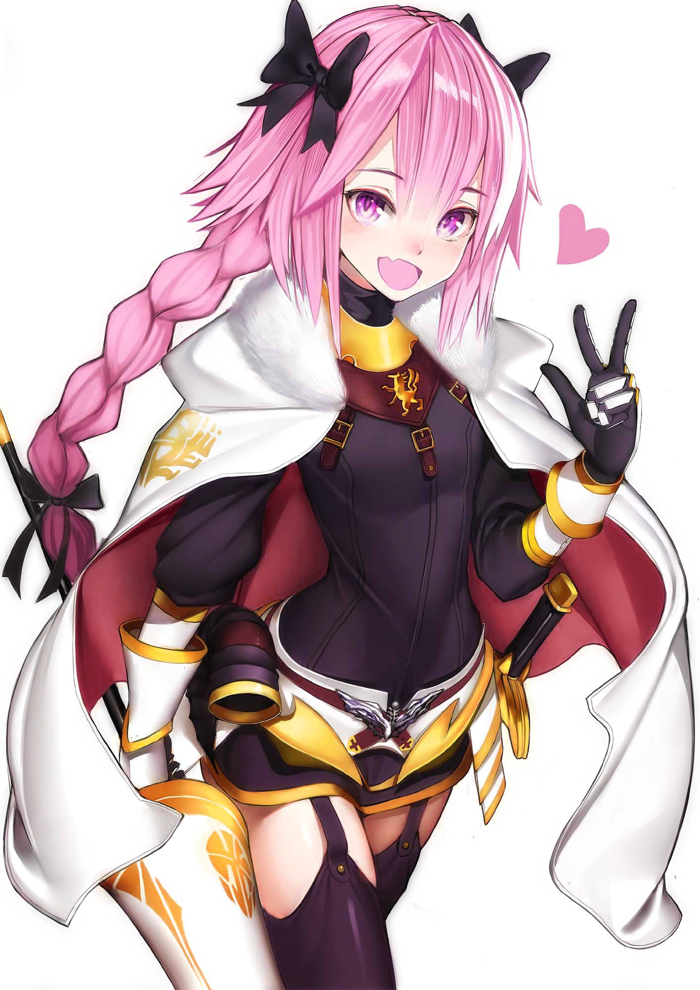 The Big ImageBoard (TBIB) - astolfo (fate) black bow bow braid cape ...