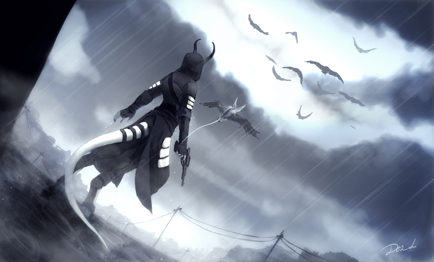 The Big ImageBoard (TBIB) - ambient bird ambient silhouette ambiguous gender anthro avian bird ...