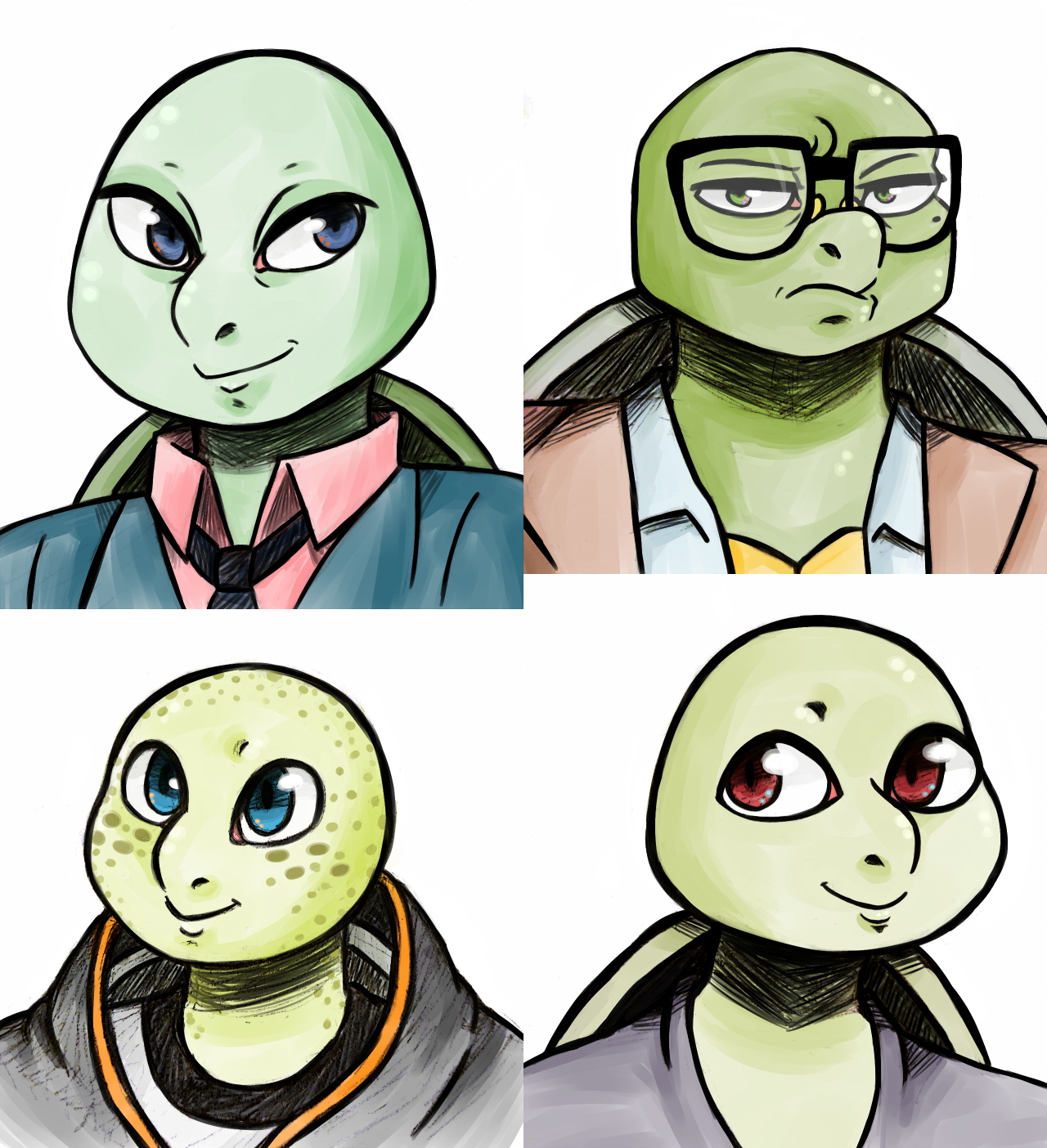 The Big ImageBoard (TBIB) - 2017 anthro blue eyes bust portrait clothed clothing donatello (tmnt ...