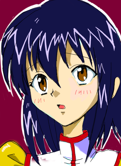 The Big Imageboard Tbib 1girl 90s Agent Aika Artist Request Bangs