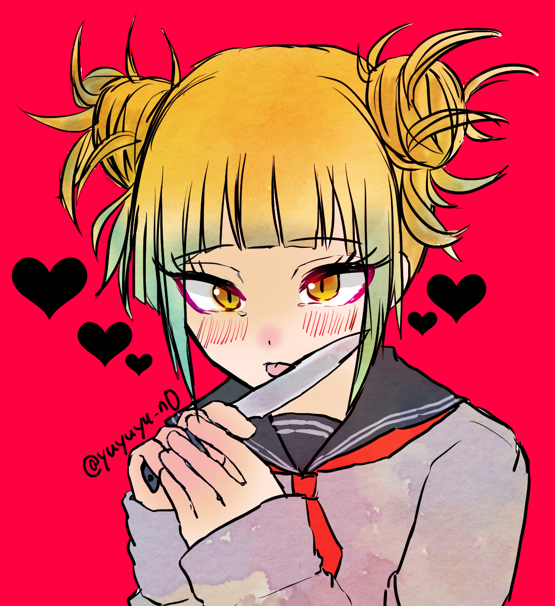 The Big ImageBoard (TBIB) - 1girl blonde hair blush boku no hero ...