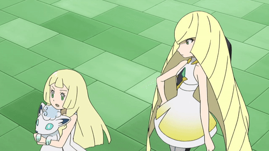 The Big ImageBoard (TBIB) - alolan vulpix animated animated gif blonde hair lillie (pokemon ...