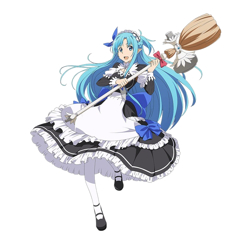 The Big ImageBoard (TBIB) - apron asuna (sao) asuna (sao-alo) blue eyes ...