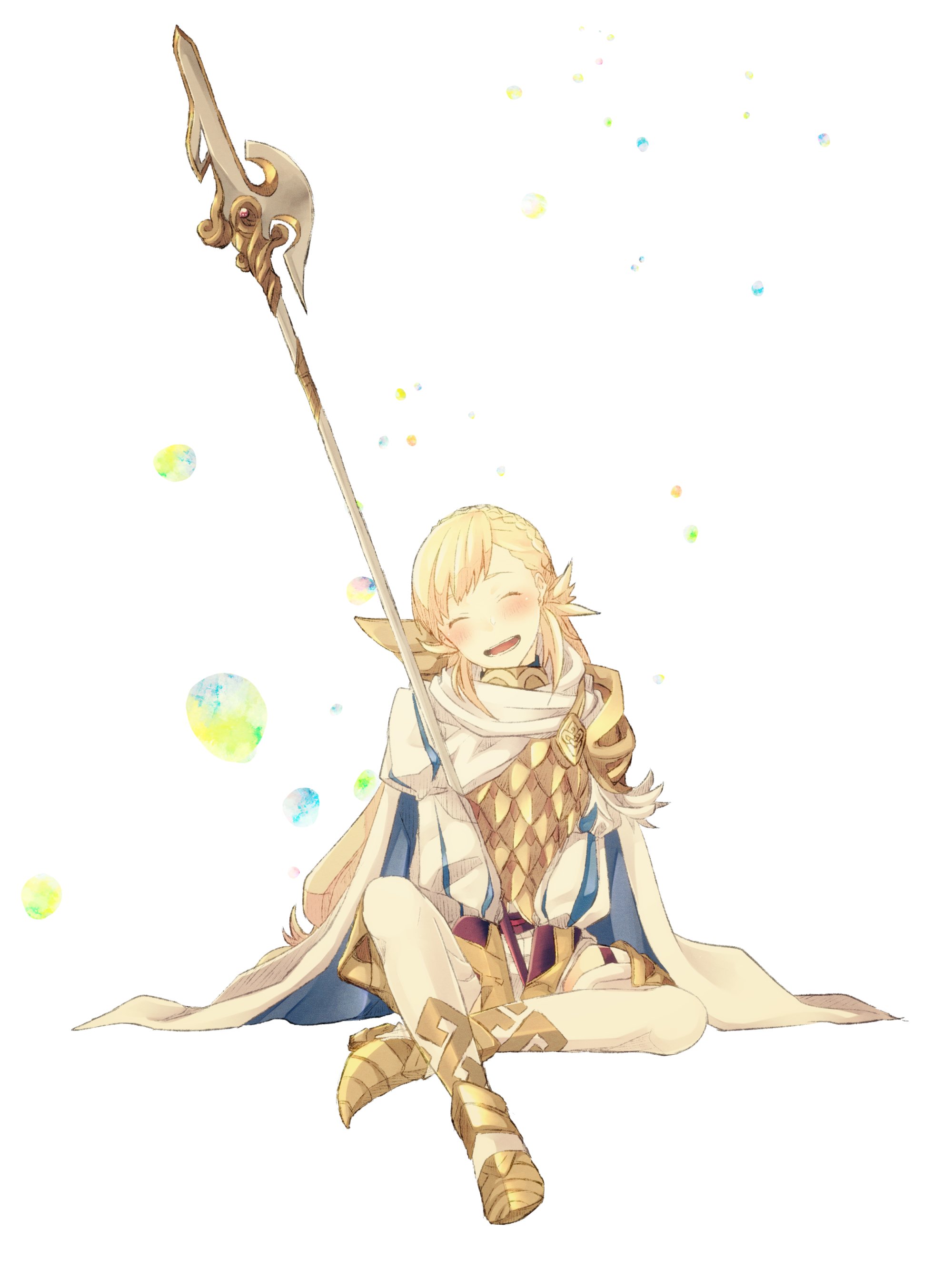 The Big ImageBoard (TBIB) - 1girl absurdres armor blonde hair blush ...