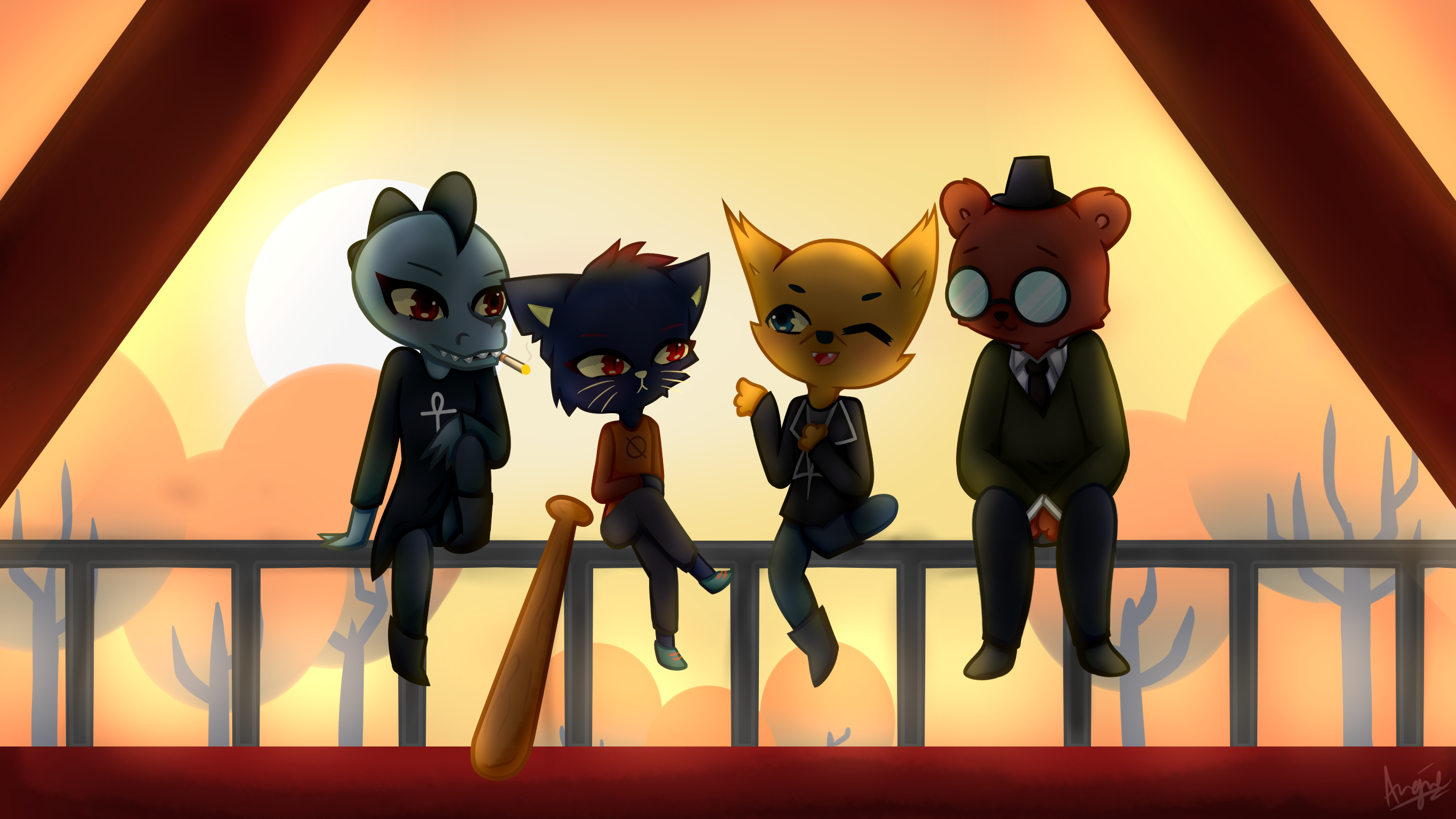 The Big ImageBoard (TBIB) - 2017 angus delaney anthro baseball bat bat ...