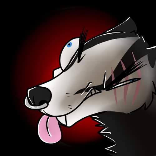 The Big ImageBoard (TBIB) - 1:1 badger blep derp eyes facial piercing ...