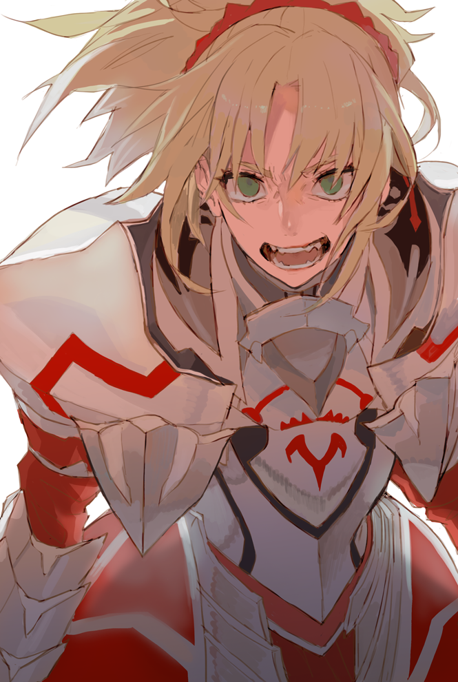 The Big ImageBoard (TBIB) - angry armor bangs blonde hair breastplate ...