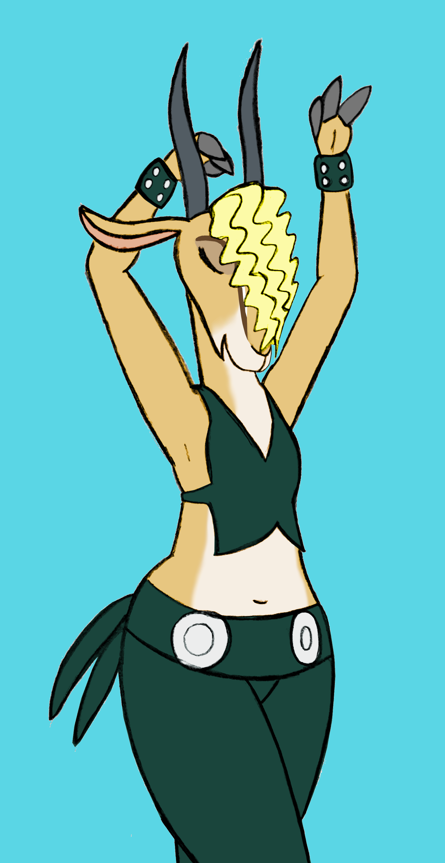 The Big ImageBoard (TBIB) - absurd res antelope anthro bovid bracelet clothed clothing ...