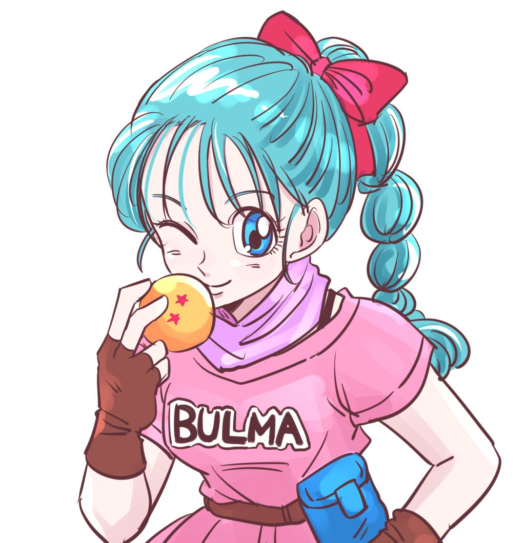 The Big ImageBoard (TBIB) - 1girl belt blue eyes blue hair braid bulma ...