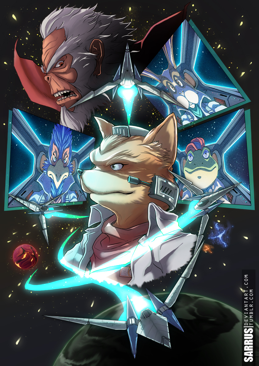 The Big ImageBoard (TBIB) - 2017 amphibian andross anthro ape arwing ...