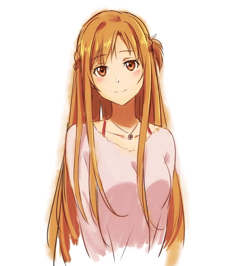 The Big ImageBoard (TBIB) - 1girl asuna (sao) blush braid brown eyes ...