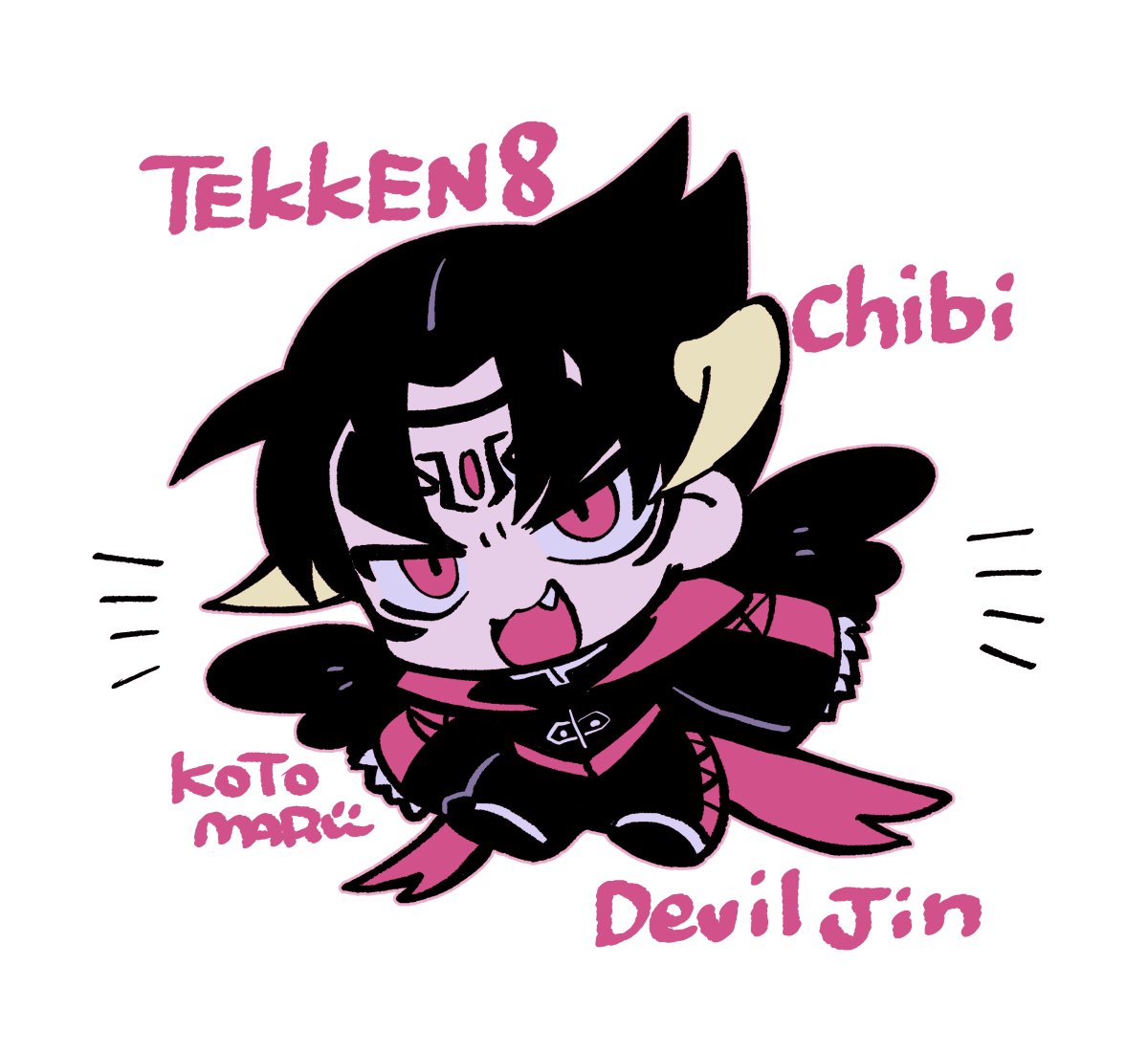 The Big ImageBoard (TBIB) - 1boy character name chibi chibi only devil ...
