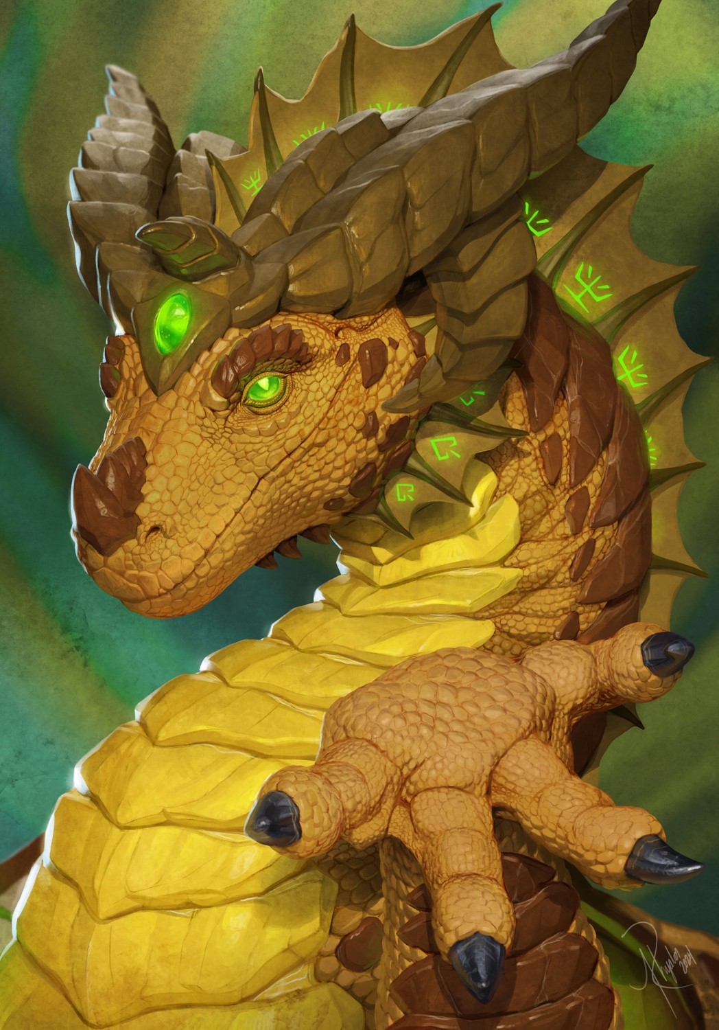 The Big ImageBoard (TBIB) - abstract background ambiguous gender black claws brown body brown ...