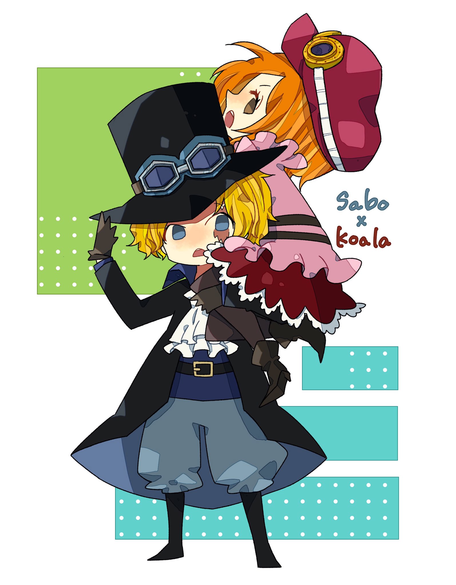 The Big ImageBoard (TBIB) - 1boy 1girl ascot belt black coat black hat blonde hair character ...