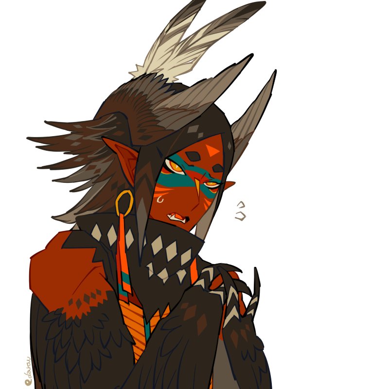 The Big ImageBoard (TBIB) - 1boy bird wings brown hair brown wings ...