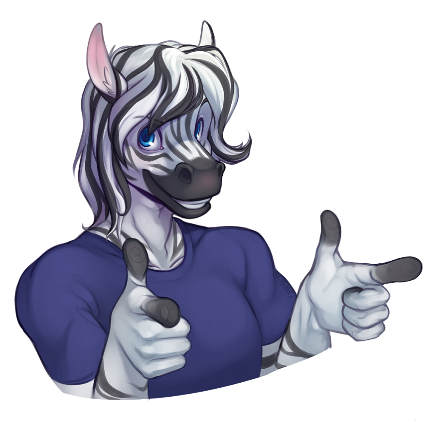 The Big ImageBoard (TBIB) - 2013 5 fingers anthro biped black fur black hair black stripes blue ...