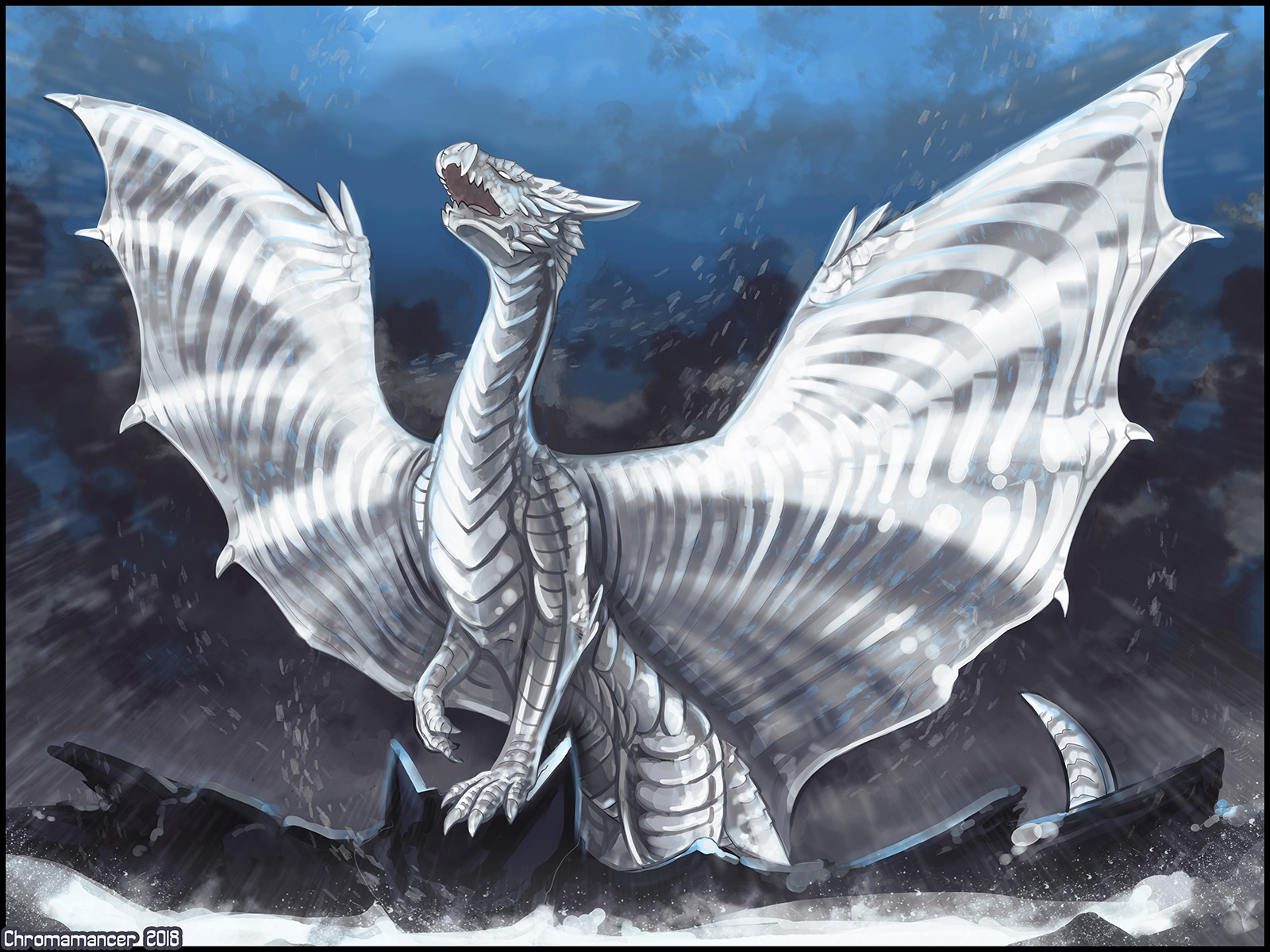 The Big ImageBoard (TBIB) - 2018 ambiguous gender chromamancer digital media (artwork) dragon ...