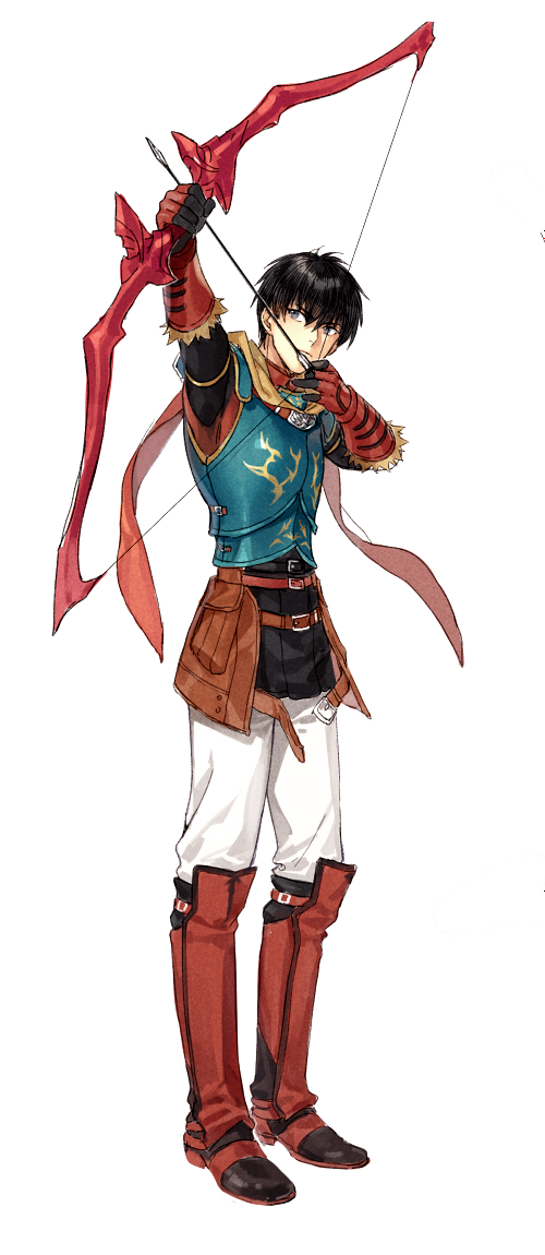 The Big ImageBoard (TBIB) - aiming arash (fate) armor arrow belt black ...