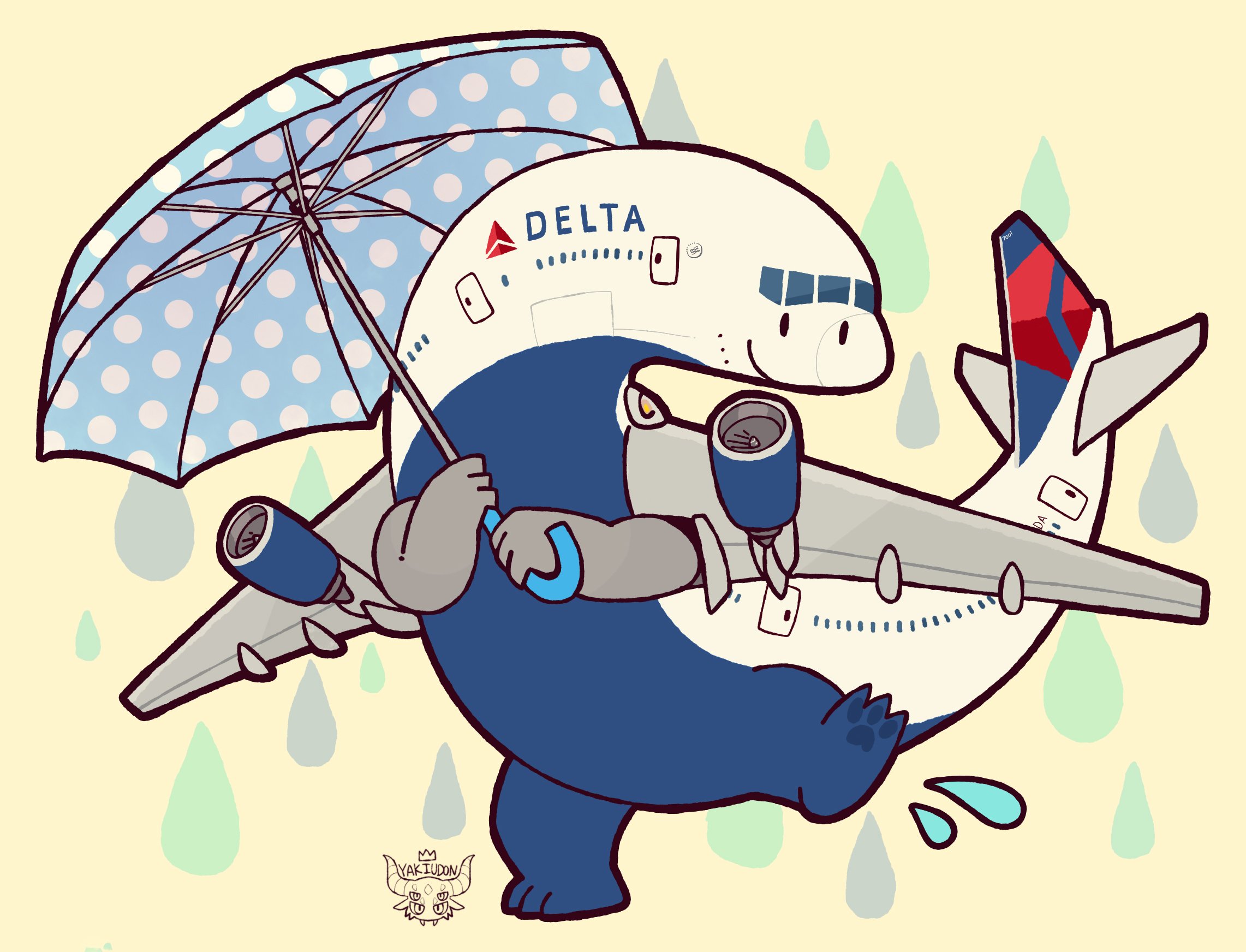 The Big ImageBoard (TBIB) - 2017 3 toes aircraft airplane ambiguous gender cute delta airlines ...