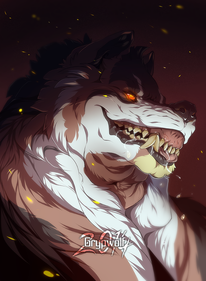 The Big ImageBoard (TBIB) - 2014 black lips black nose brown fur canine digital drawing (artwork ...