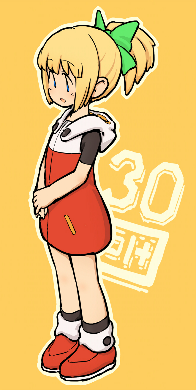 The Big Imageboard Tbib 1girl Android Bangs Blonde Hair Blue Eyes