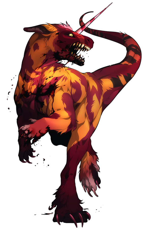 The Big ImageBoard (TBIB) - 2016 alpha channel ambiguous gender blood bodily fluids claws ...