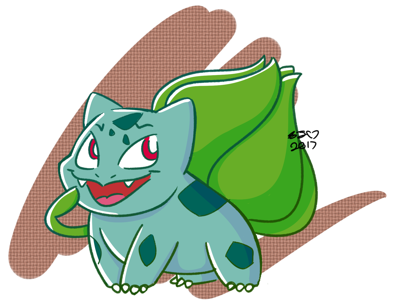 The Big ImageBoard (TBIB) - 2017 alpha channel ambiguous gender blue body bulbasaur claws ...