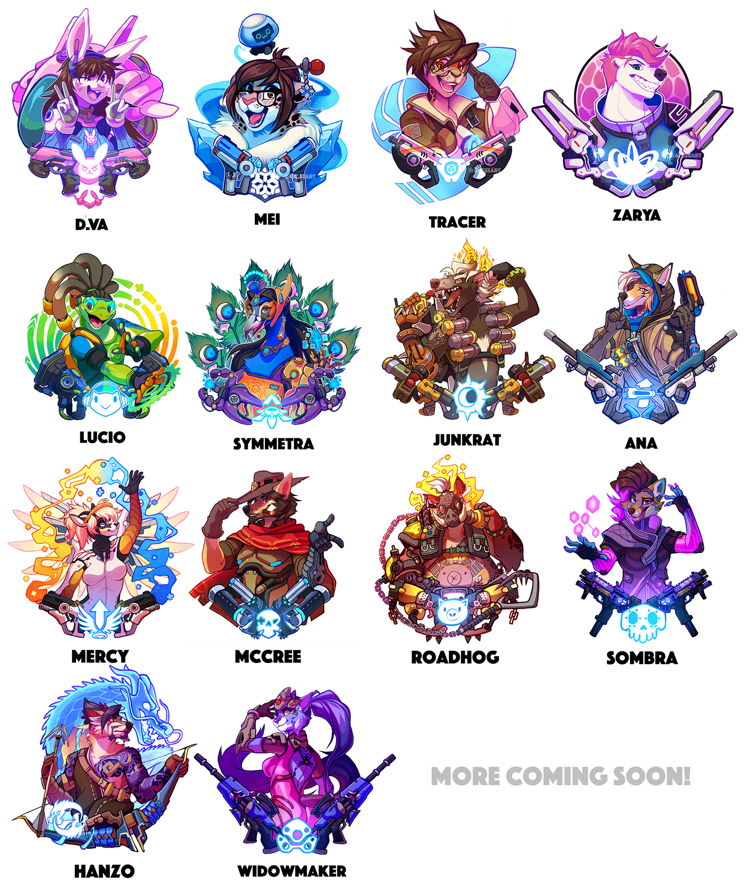 The Big ImageBoard (TBIB) - 2017 amphibian ana (overwatch) anthro armor ...