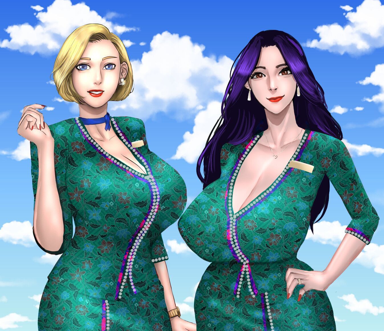 The Big Imageboard Tbib Blonde Hair Blue Eyes Breasts Choker