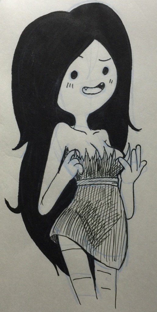 The Big Imageboard Tbib 1girl Adventure Time Bite Mark Black Eyes