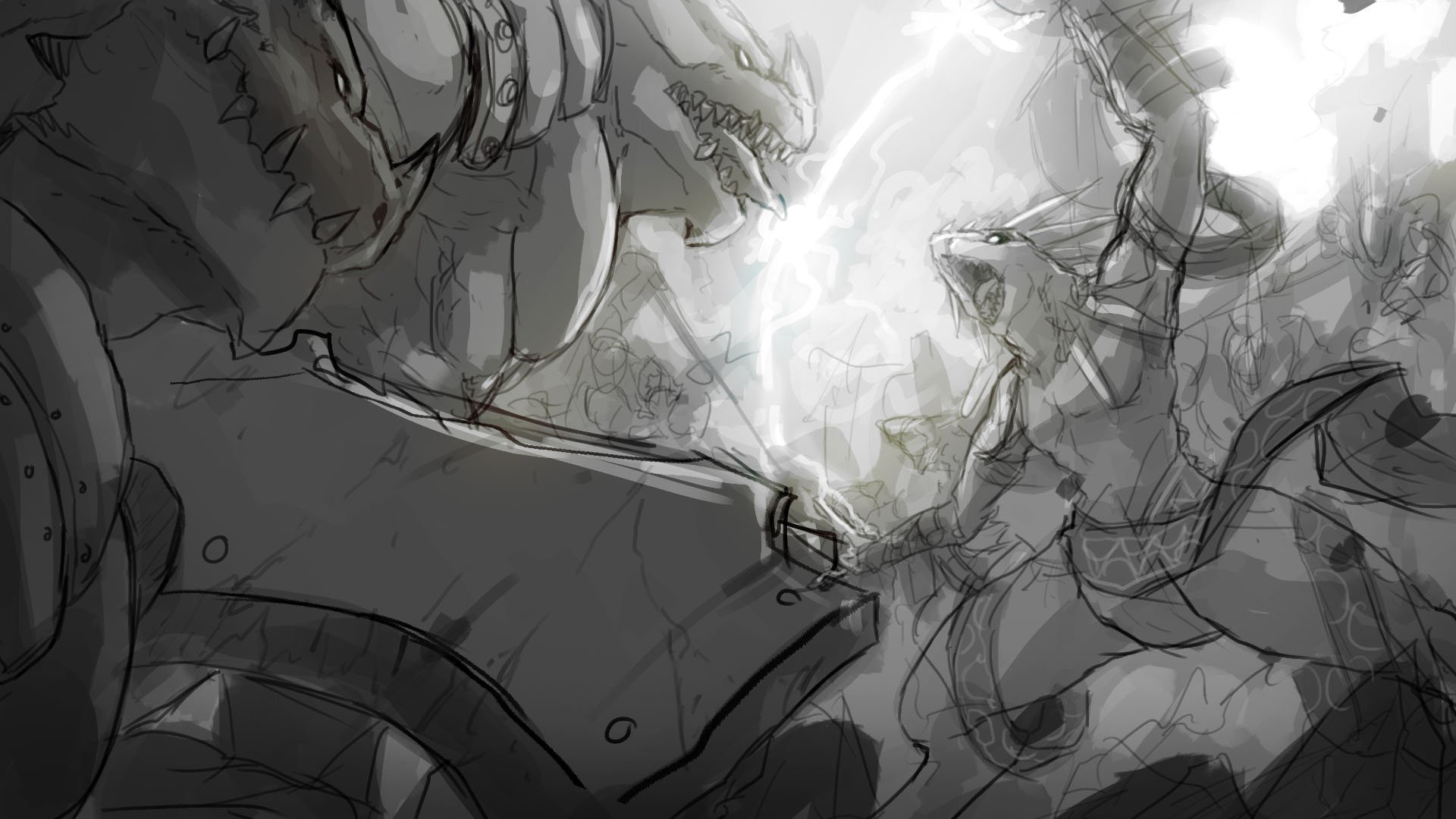 The Big ImageBoard (TBIB) - 16:9 agitype01 anthro battle clothed ...