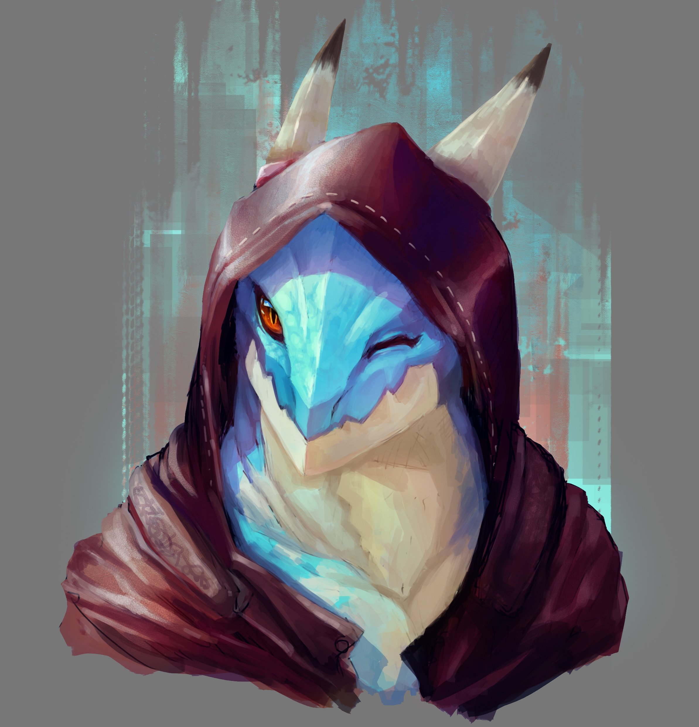 The Big ImageBoard (TBIB) - absurd res agitype01 anthro bust portrait ...