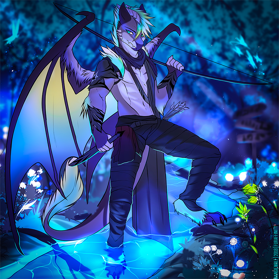 The Big ImageBoard (TBIB) - 1:1 2018 4 toes 5 fingers angiewolf anthro arrow (weapon) barefoot ...