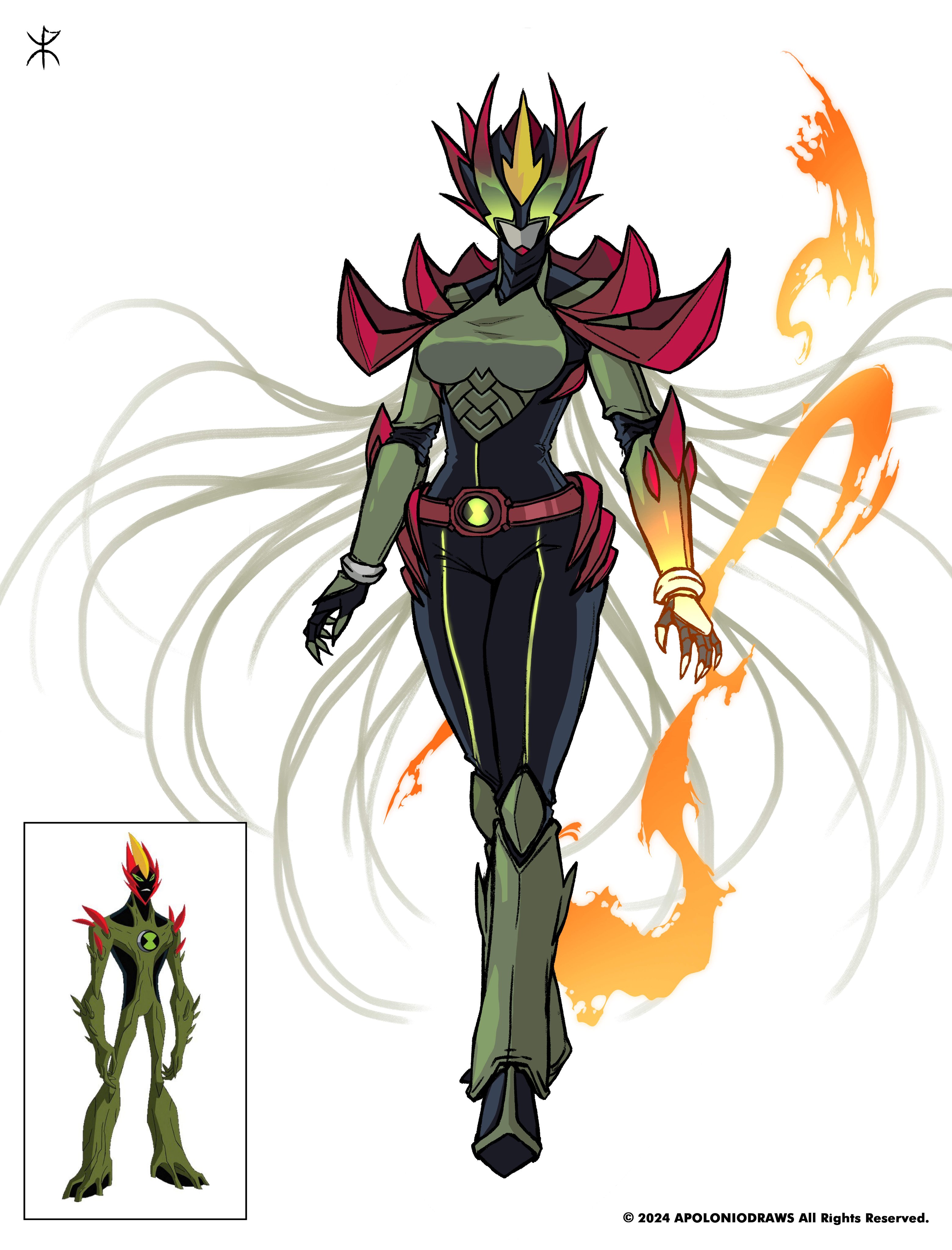 The Big ImageBoard (TBIB) - 1girl absurdres alien apoloniodraws armor ben 10 ben 10: alien force ...