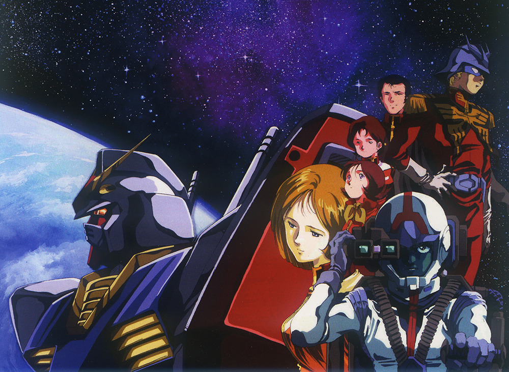The Big ImageBoard (TBIB) - 1980s (style) 1990s (style) 3boys 3girls amuro ray bright noa char ...