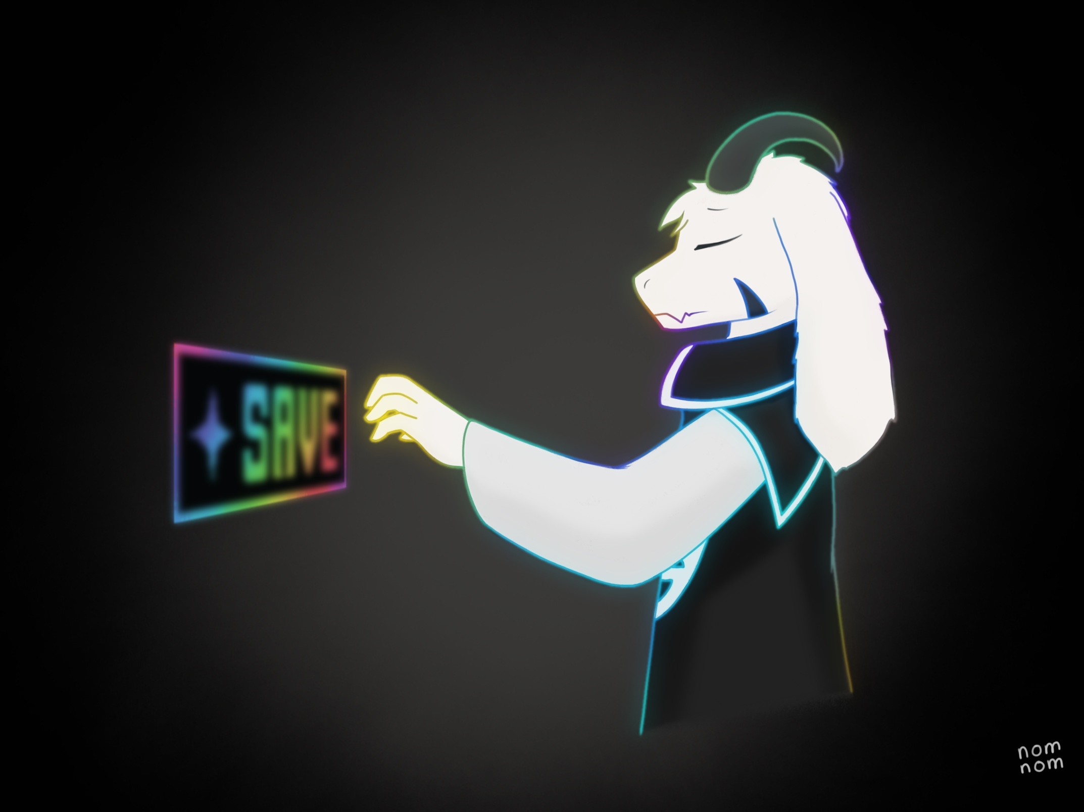 The Big ImageBoard (TBIB) - ambiguous gender anthro asriel dreemurr (god form) boss monster ...