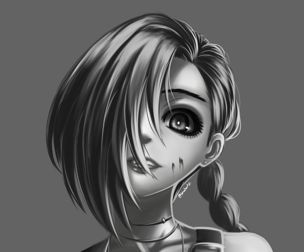 The Big ImageBoard (TBIB) - 1girl blood braid hair over one eye jinx ...