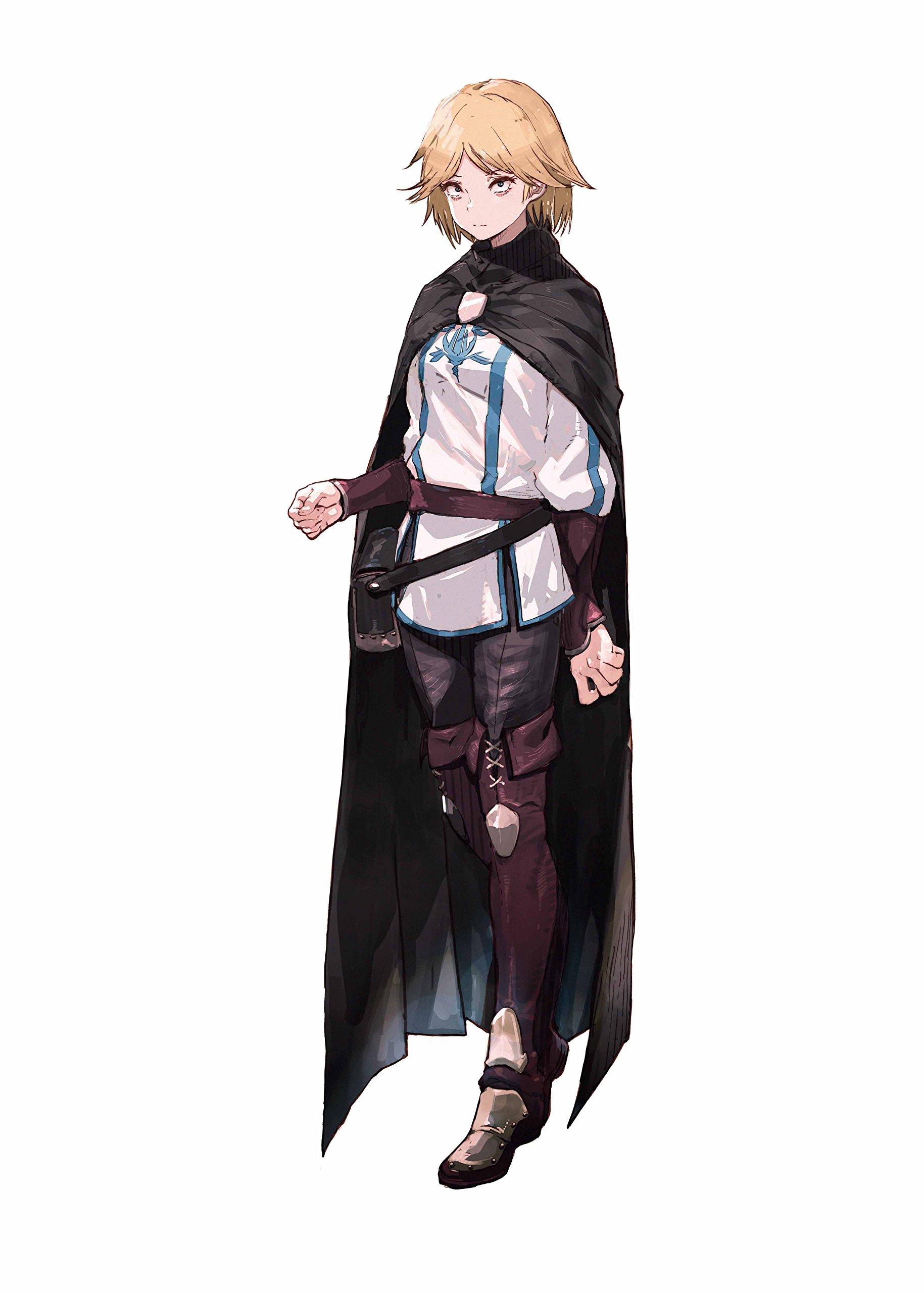 The Big ImageBoard (TBIB) - 1girl baraja neia blonde hair cloak ...