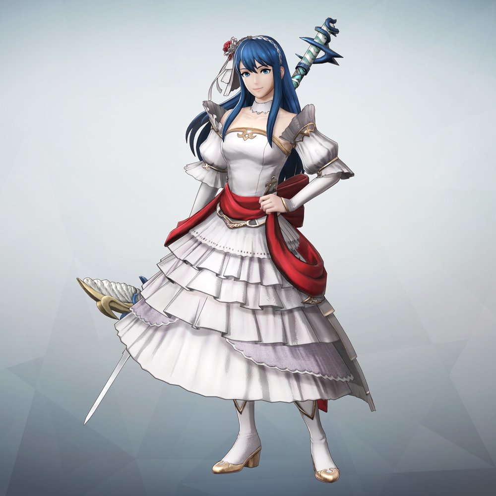 The Big ImageBoard (TBIB) - 3d blue eyes blue hair bridal veil bride ...