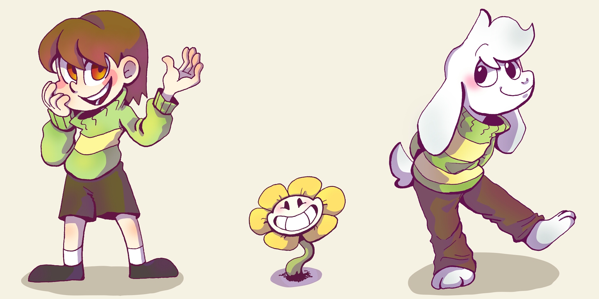 The Big ImageBoard (TBIB) - 2017 ambiguous gender anthro asriel dreemurr blush boss monster ...