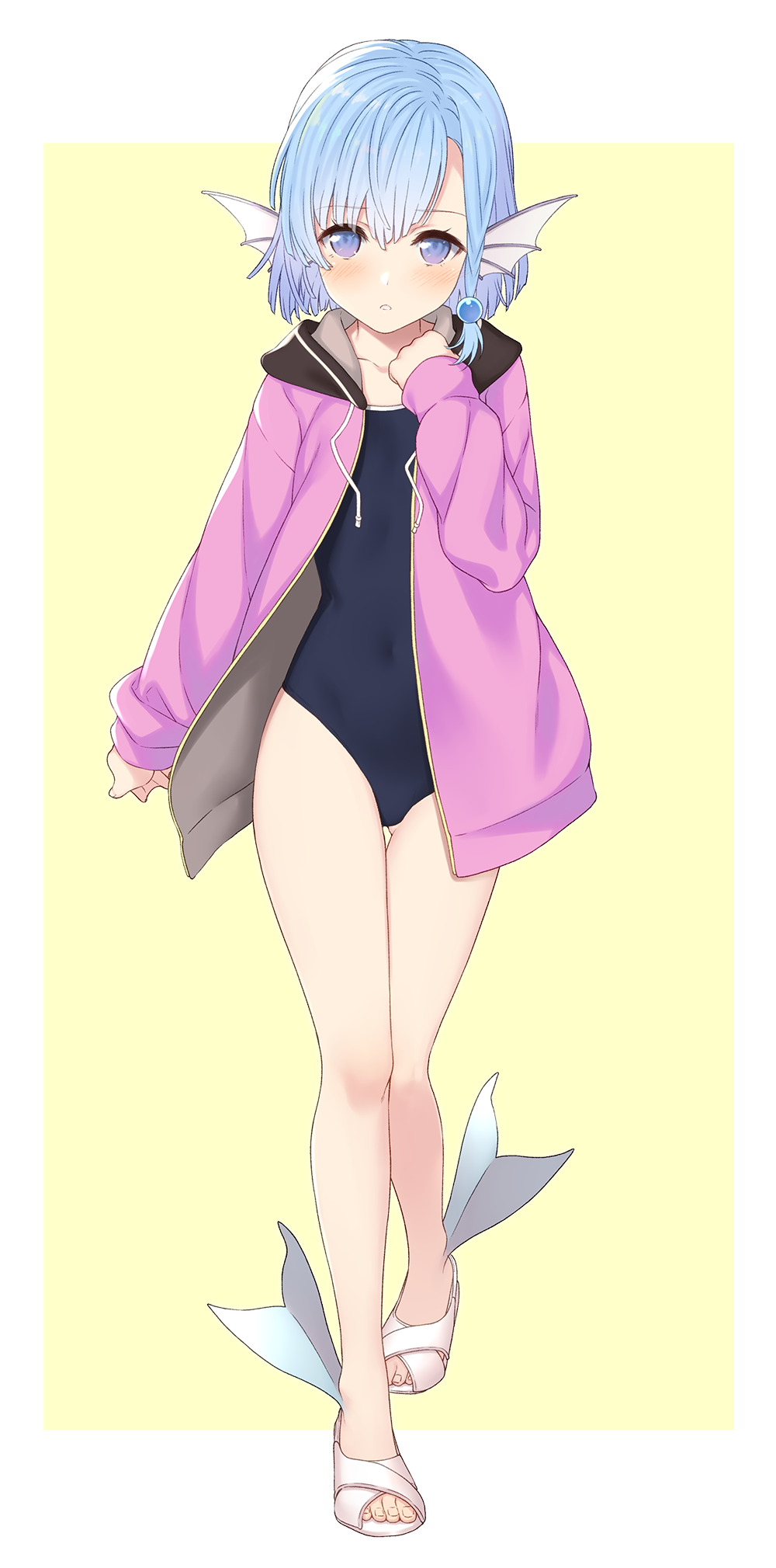 The Big Imageboard Tbib 1girl Ass Visible Through Thighs Blue Eyes