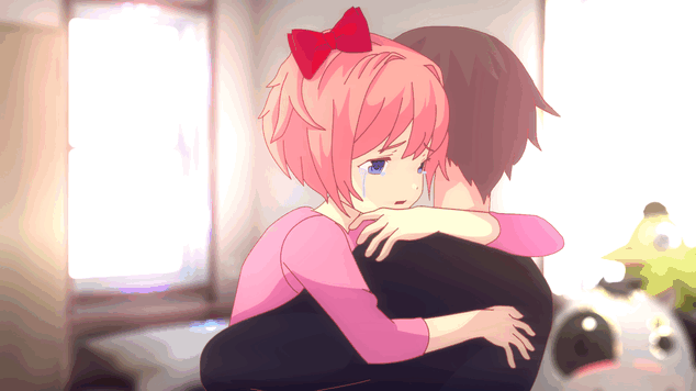 The Big ImageBoard (TBIB) - 1boy 1girl animated animated gif black ...